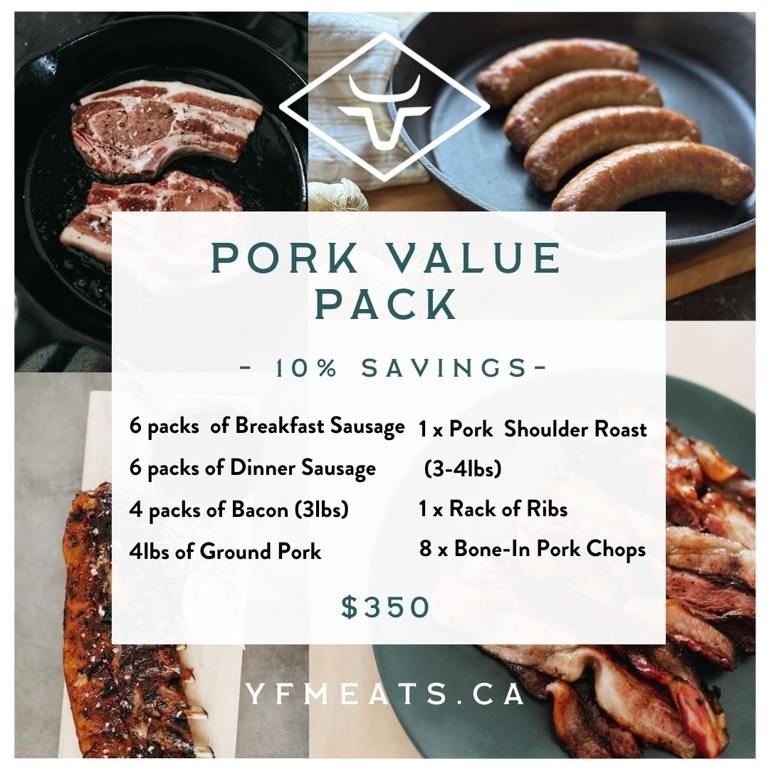 Local Pork Freezer Pack - Vernon and Salmon Arm - Farm and Butcher ...